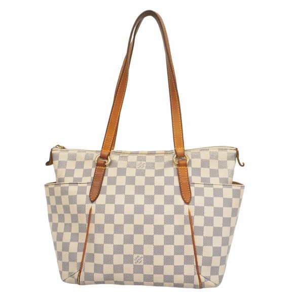 Louis Vuitton | Bags | Louis Vuitton White Damier Tote Bag | Poshmark